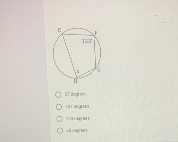 Solved Find angle XTU 60 degrees 65 degrees 125 degrees 235 | Chegg.com