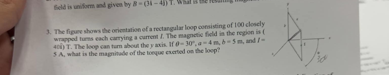 Solved by an EXPERT The figure shows the orientation of a rectangular | Chegg.com