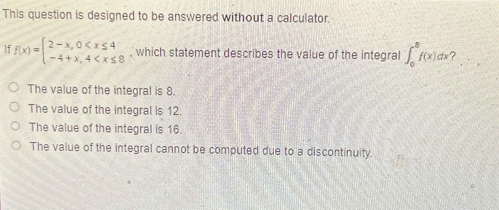 Solved This question is designed to be answered without a | Chegg.com
