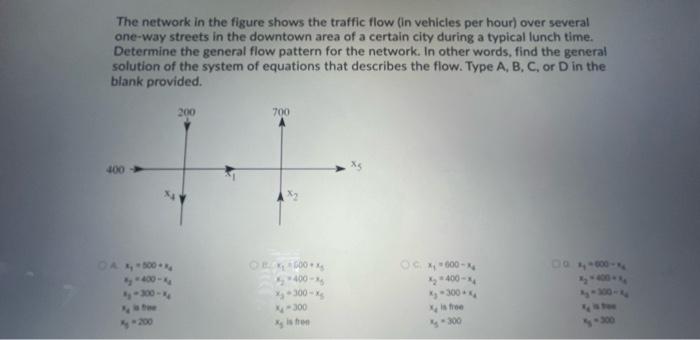 Solved The network in the figure shows the traffic flow (in | Chegg.com