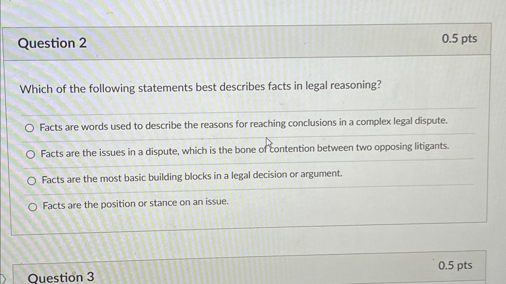 Solved Question 20.5ptsWhich of the following statements | Chegg.com