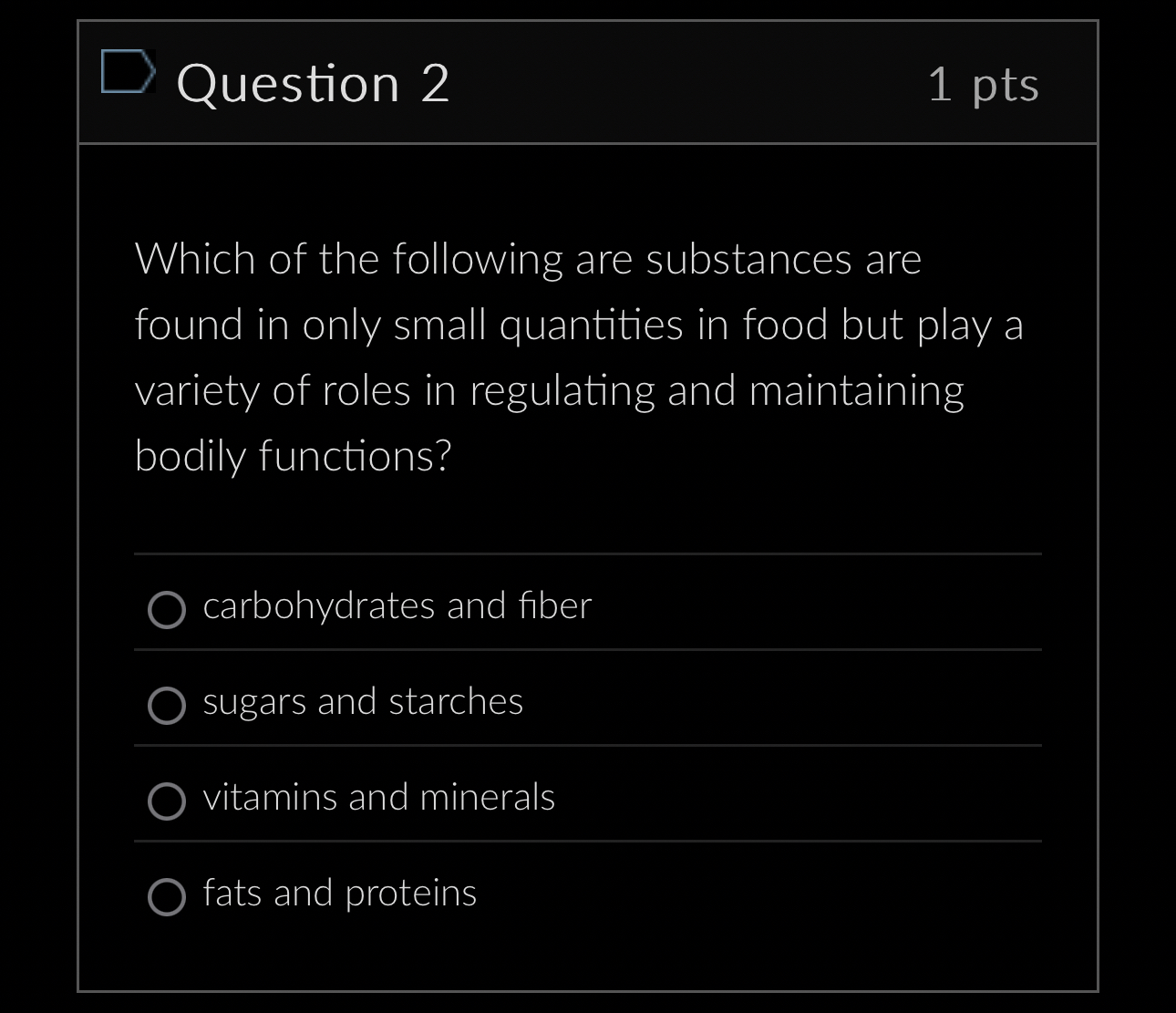 Solved Question 21 ﻿ptsWhich of the following are substances | Chegg.com