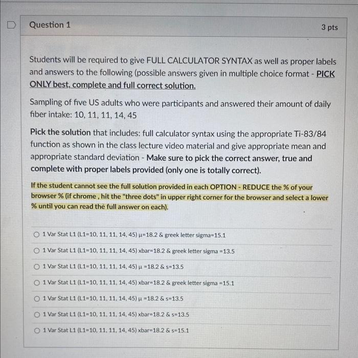 Solved Students will be required to give FULL CALCULATOR | Chegg.com