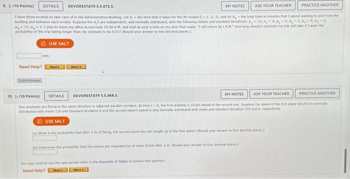 Solved min [−/10 Points ] DEVORESTAT9 5.5.068.5. | Chegg.com