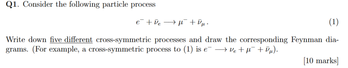 Solved Q1. Consider the following particle process | Chegg.com