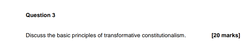 Solved Question 3 Discuss the basic principles of | Chegg.com