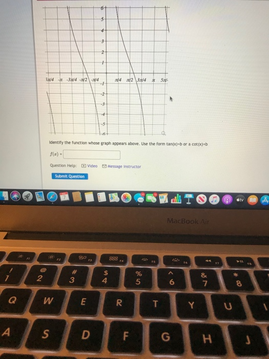 Solved 4 * 3/4 w204 w2345 Identify the function whose graph | Chegg.com