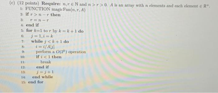 Solved 3. Provide a tight bound on the the worst case | Chegg.com