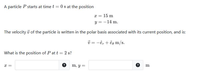 Solved A particle P ﻿starts at time t=0s ﻿at the | Chegg.com