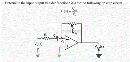 Solved Determine the input-output transfer function G(s) for | Chegg.com