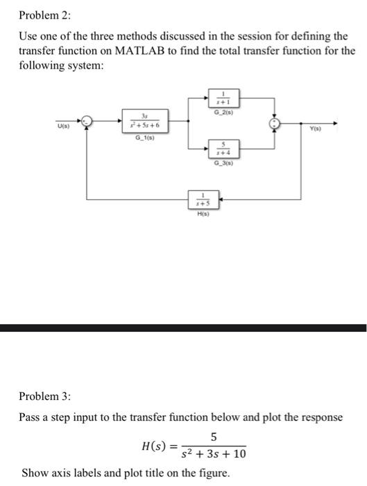 Solved Problem 2: Use one of the three methods discussed in | Chegg.com