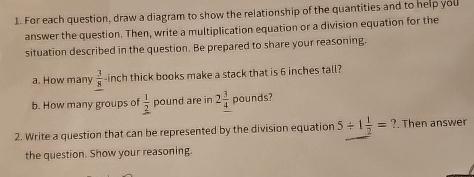 Solved For each question, draw a diagram to show the | Chegg.com