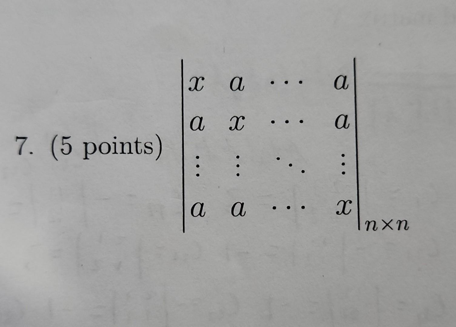 Solved 7. (5 points) | Chegg.com