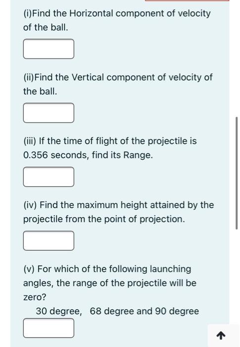 Solved Worksheet on Projectile Motion Experiment Vo R | Chegg.com