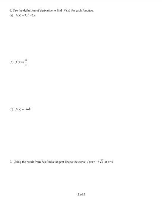 Solved MATH 1325 NAME CALCULUS FOR BUSINESS AND SOCIAL | Chegg.com