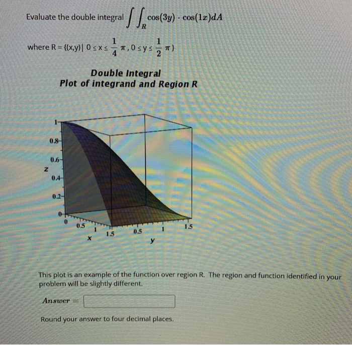 Solved Hi, I only need help with setting up the integral. I | Chegg.com