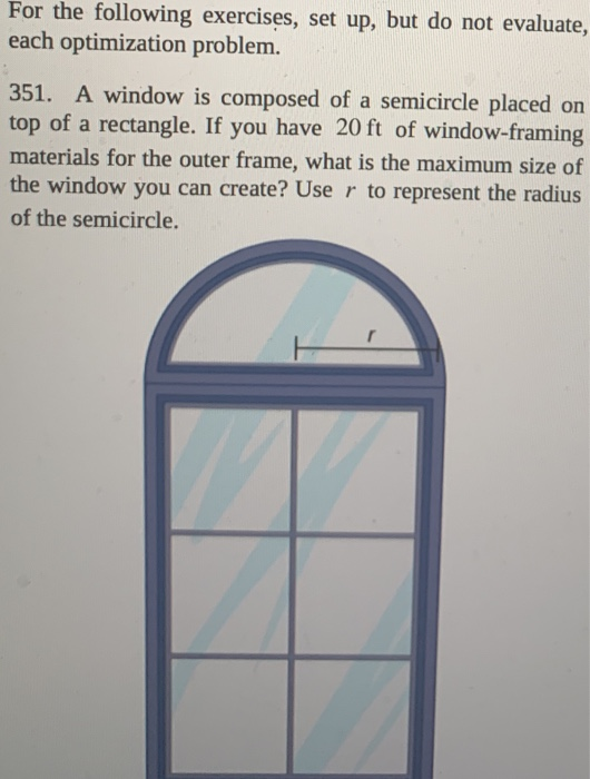 Solved For the following exercises, set up, but do not | Chegg.com