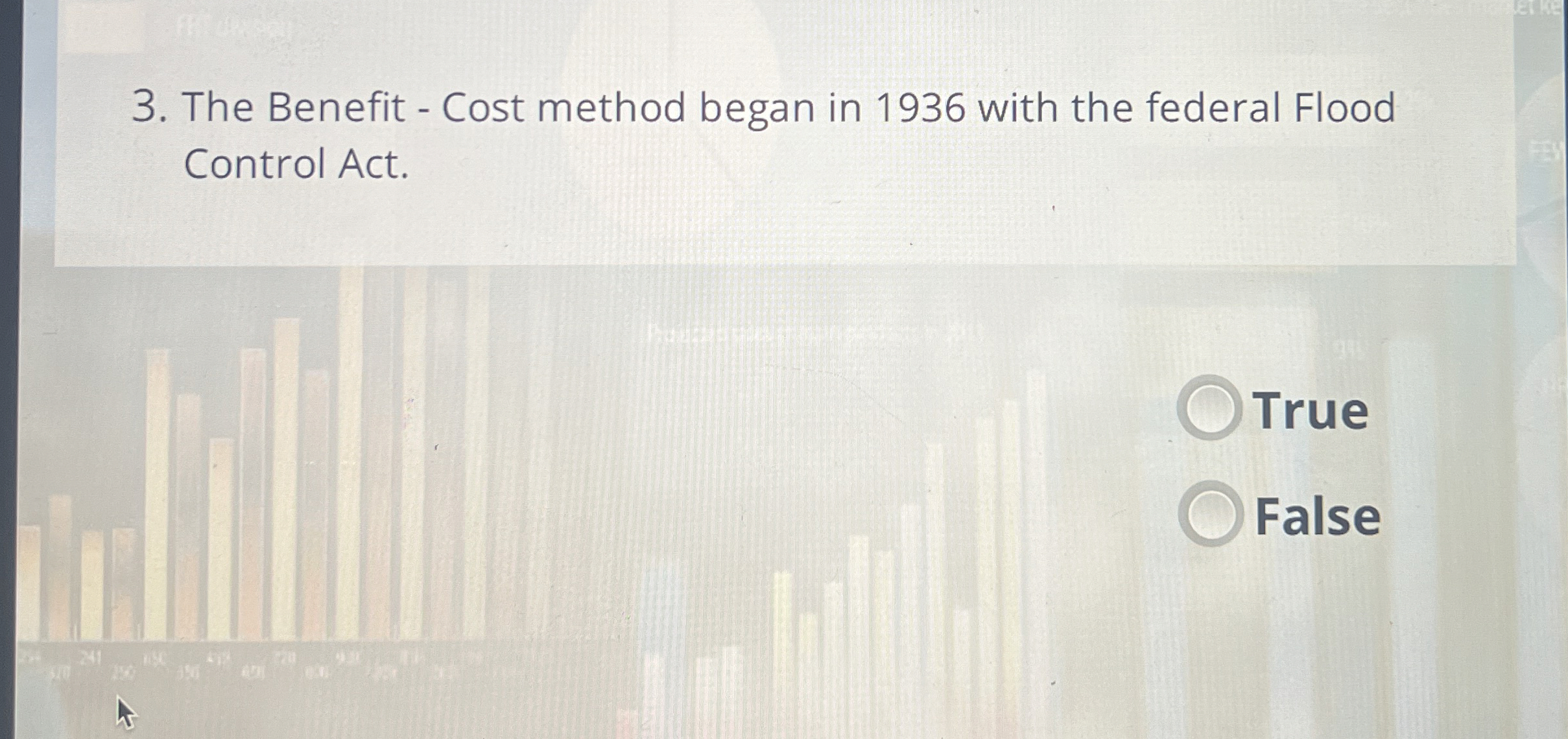 Solved The Benefit - ﻿Cost method began in 1936 ﻿with the | Chegg.com