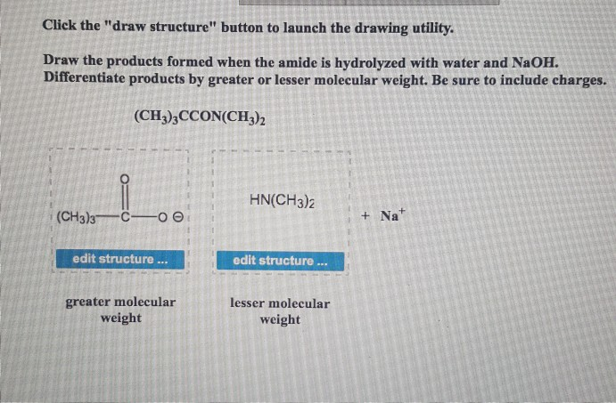 Solved Click the "draw structure" button to launch the | Chegg.com