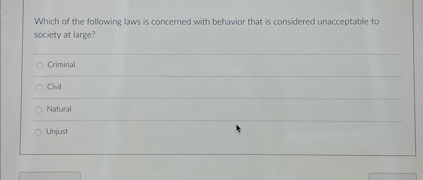 Solved Which of the following laws is concerned with | Chegg.com
