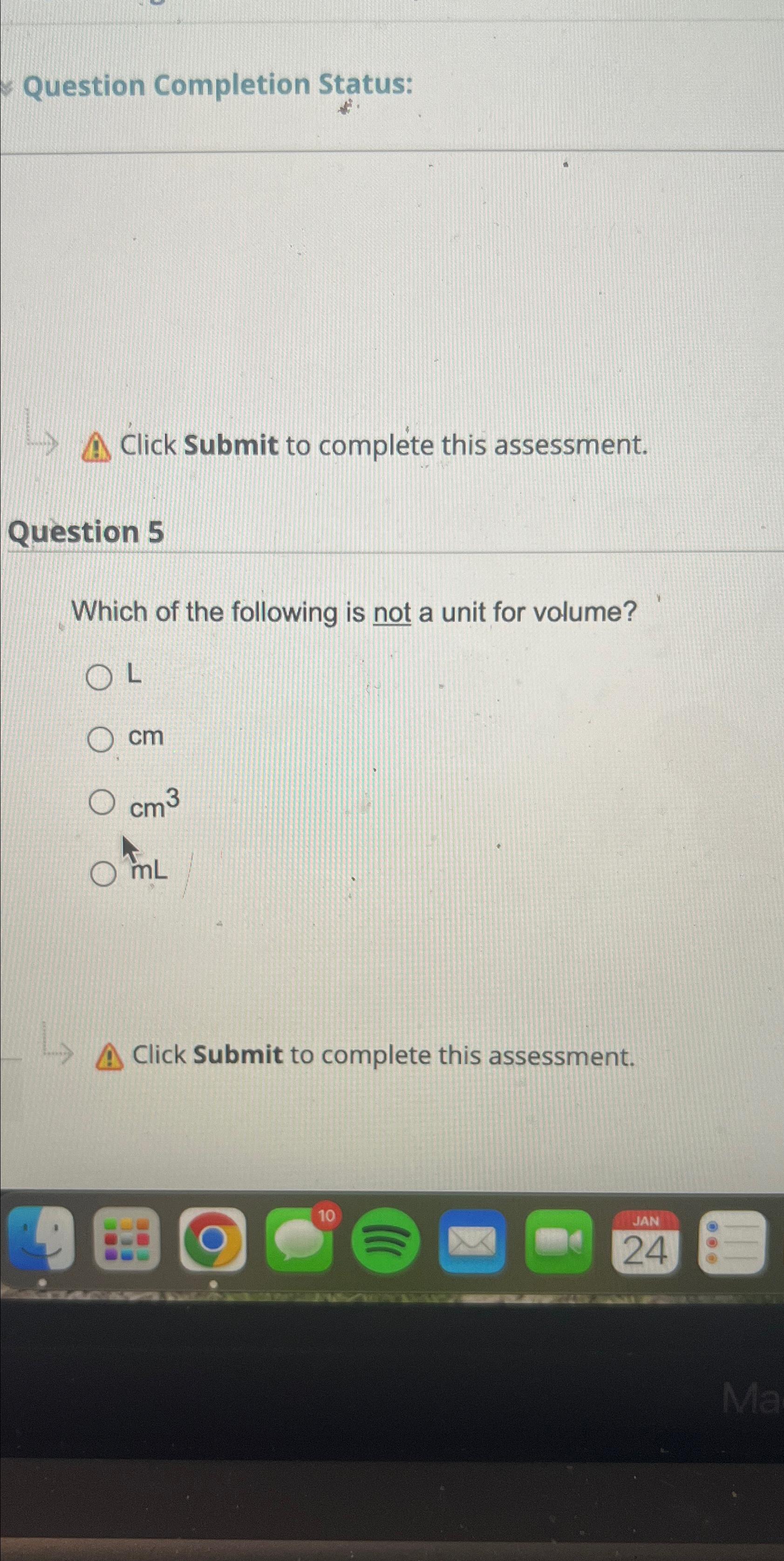 Solved Question Completion Status:Click Submit to complete | Chegg.com