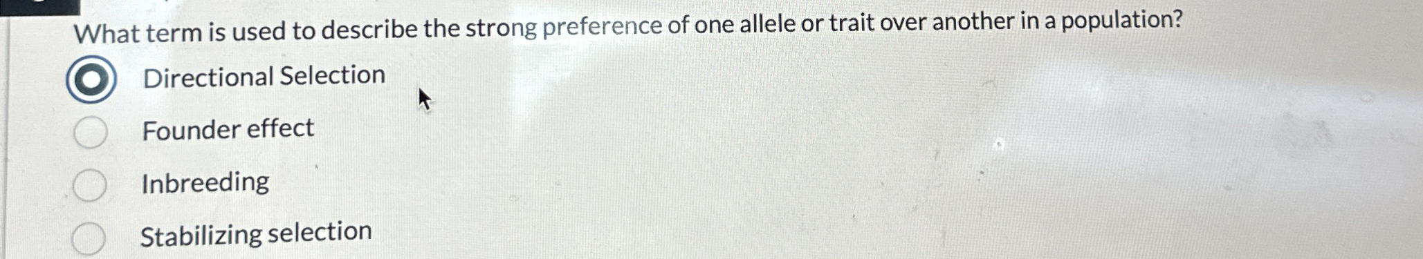 Solved What term is used to describe the strong preference | Chegg.com