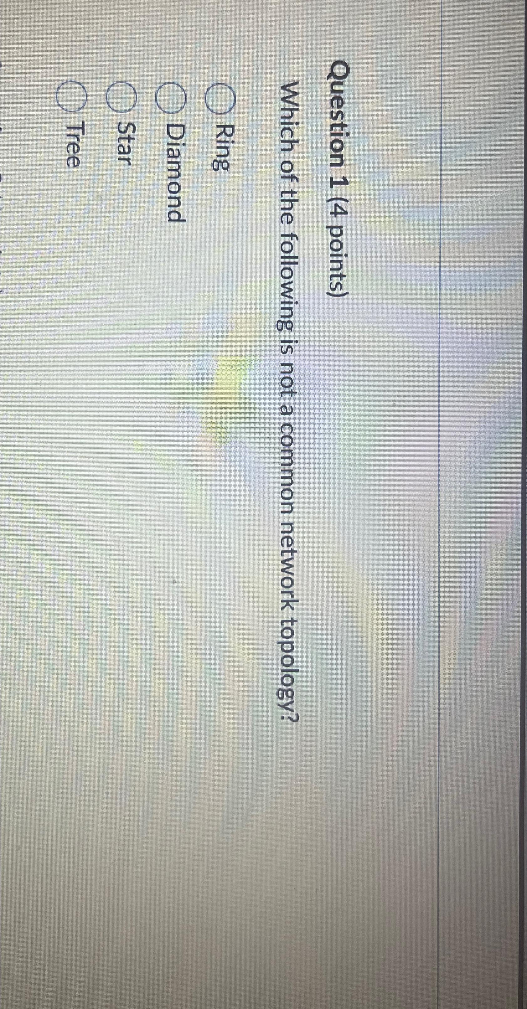 Solved Question 1 (4 points)Which of the following is not a | Chegg.com Solved Question 1 (4 points)Which of the following is not a | Chegg.com