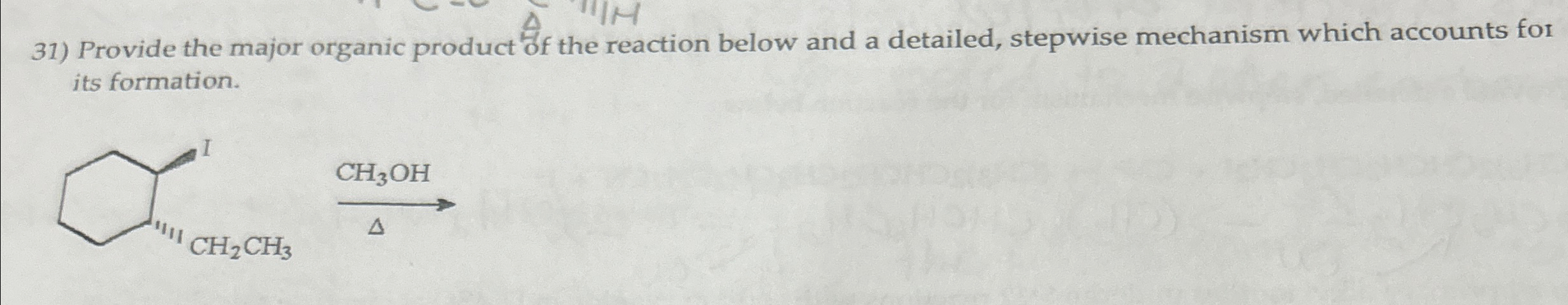 Solved Provide the major organic product of the reaction | Chegg.com