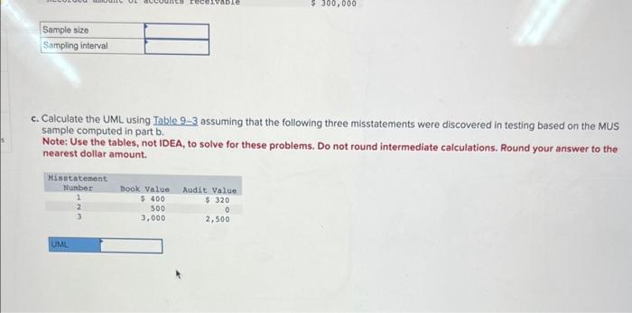 Solved Edwards has decided to use monetary-unit sampling in | Chegg.com