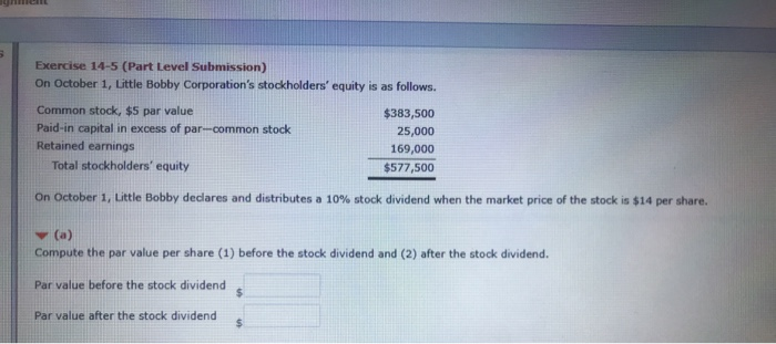 Solved PLINTER VERSION BEN Exercise 14-2 (Part Level | Chegg.com