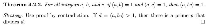 Solved Theorem 4.2.2. ﻿For all integers a,b, ﻿and c, ﻿if | Chegg.com