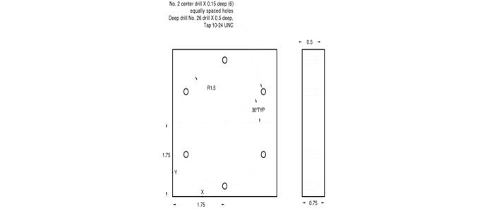 Solved Problem 10write A G Code Program To Machine The Part 2563