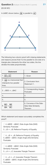 Solved Question 1(Multiple Choice Worth 2 points) (03.06 MC) | Chegg.com