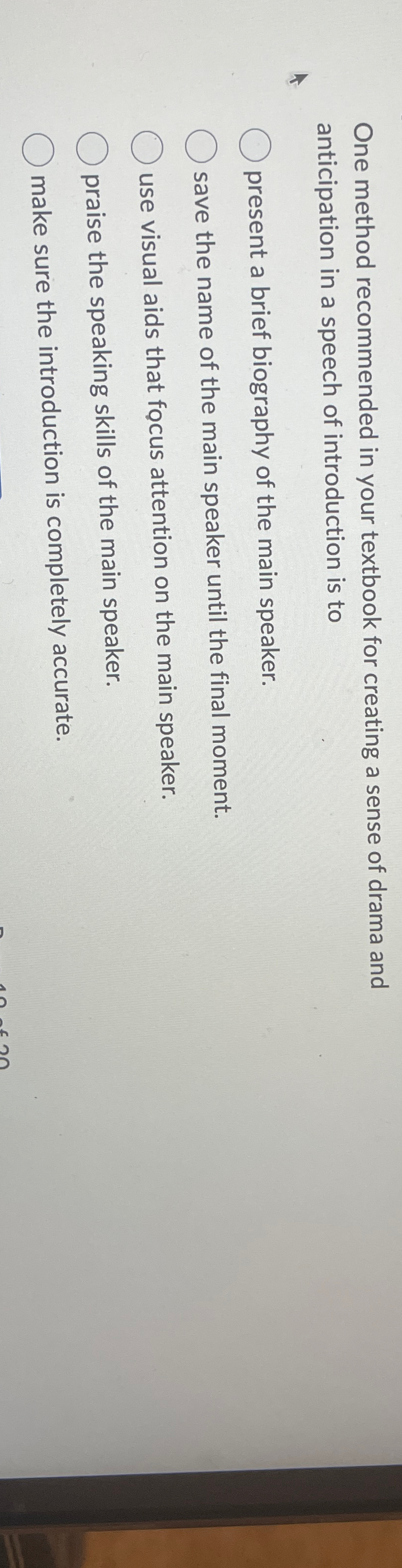 Solved One method recommended in your textbook for creating | Chegg.com