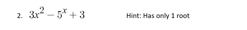 Solved Find The Roots Of The Following Nonlinear Equations