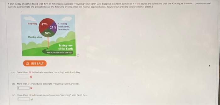 Solved Consider a binomial random variable × with n=100 and | Chegg.com