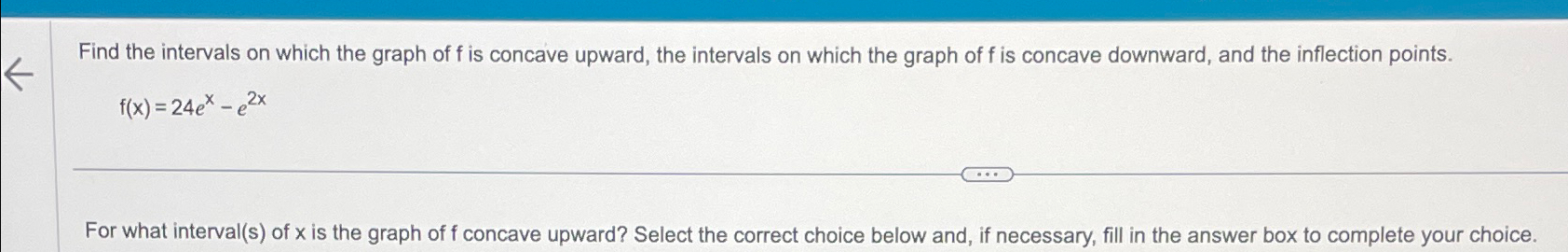 Solved Find the intervals on which the graph of f ﻿is | Chegg.com