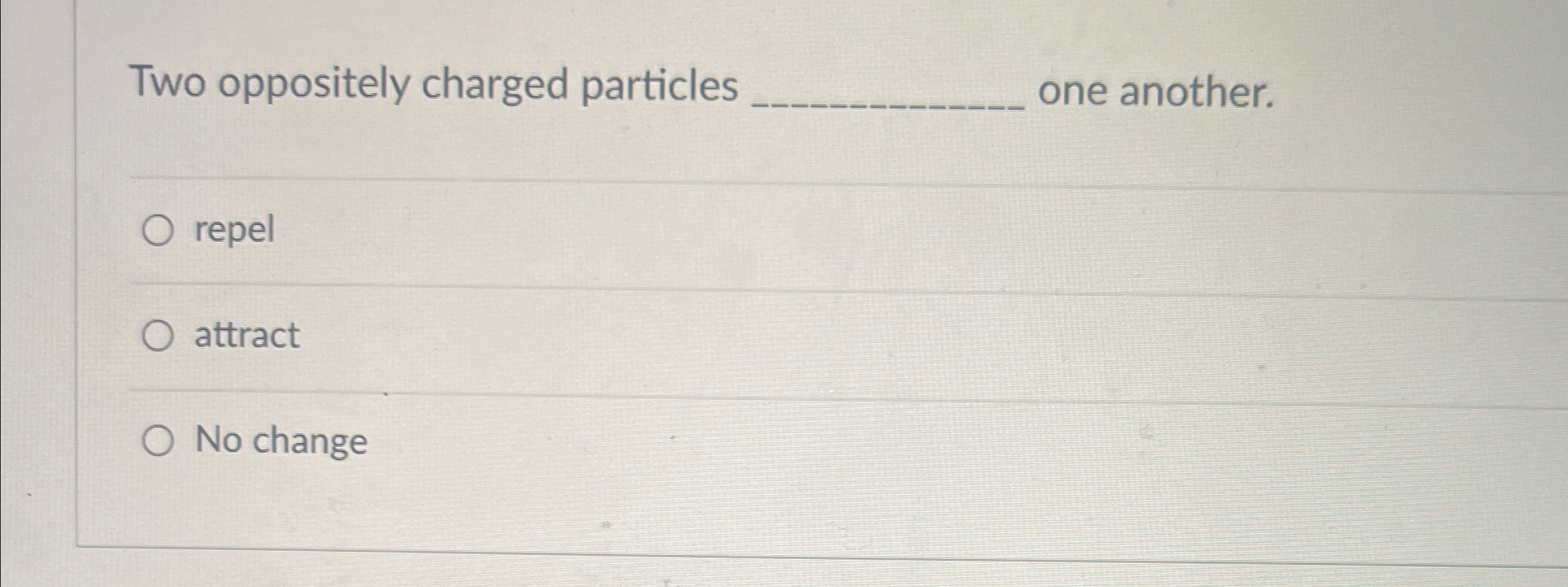 Solved Two Oppositely Charged Particles ﻿one