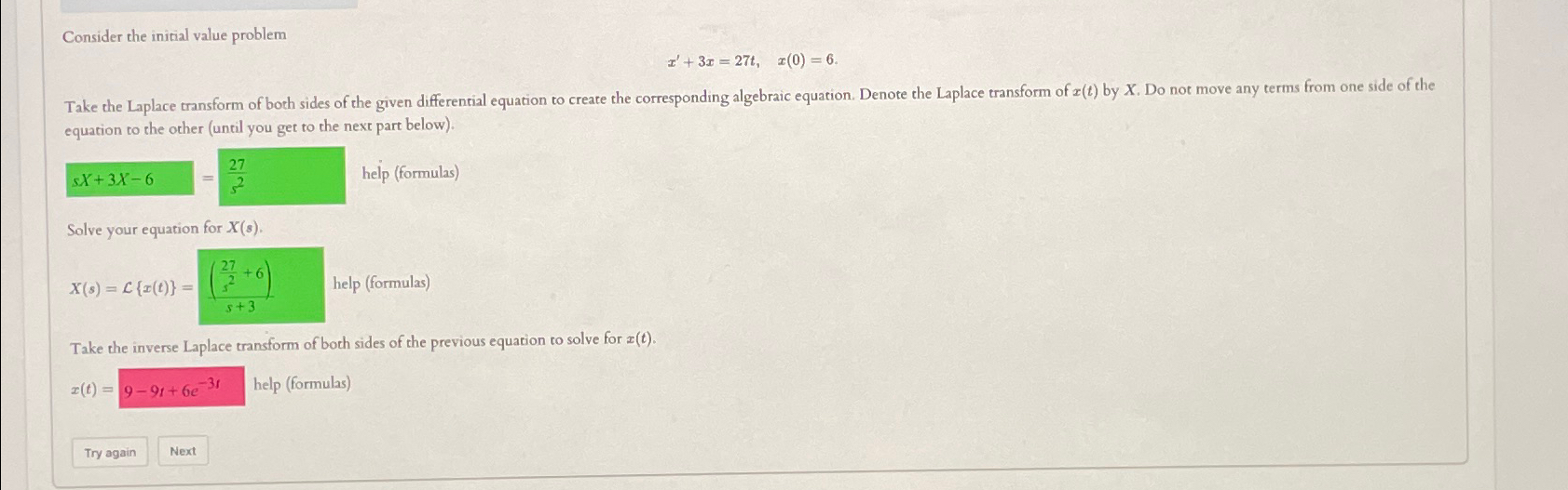 Solved Consider the initial value | Chegg.com