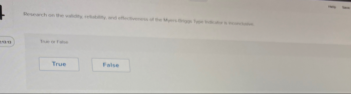 Solved HebeResearch on the validity, reliability, and | Chegg.com