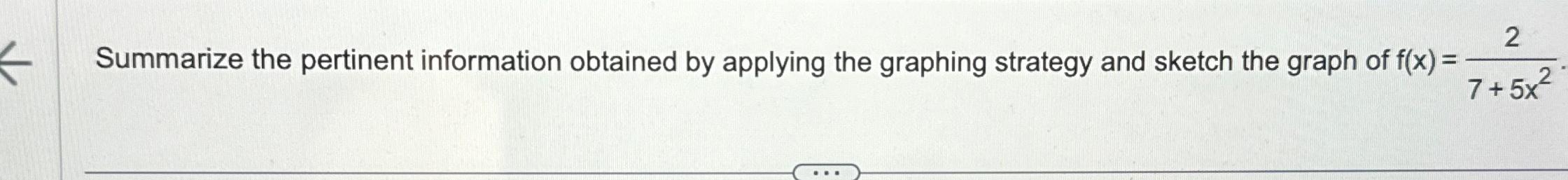 Solved Summarize the pertinent information obtained by | Chegg.com