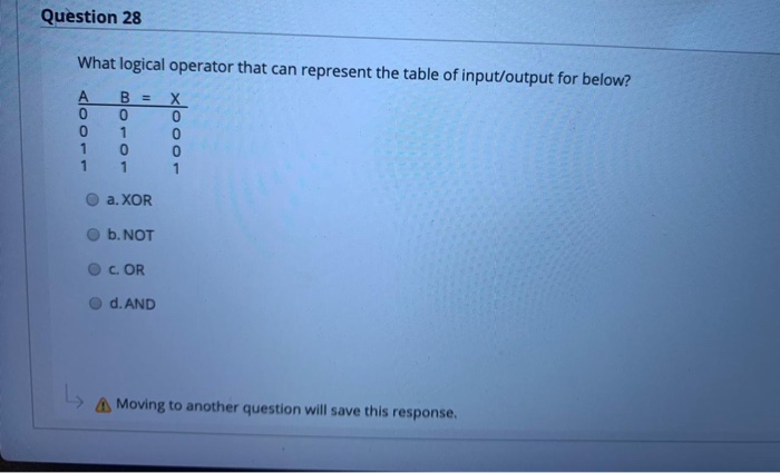 Solved Question 26 Name the binary operators below in | Chegg.com