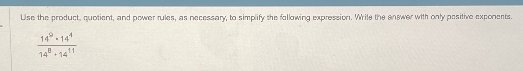 Solved Use the product, quotient, and power rules, as | Chegg.com