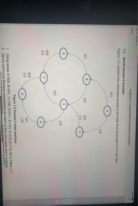 Solved Done Assignment 72ec19965342061dc3a98c24 1.2 Serial | Chegg.com