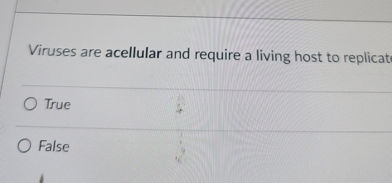 Solved Viruses are acellular and require a living host to | Chegg.com