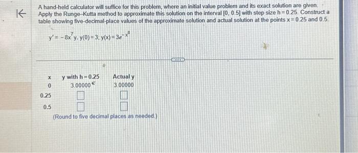 Solved A hand-held calculator will suffice for this problem, | Chegg.com