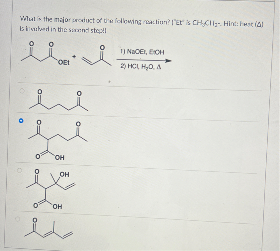 0.5 ﻿ptsOf the four compounds shown below, which one | Chegg.com