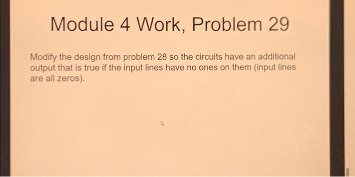 Solved Problem 28 A Majority Function Has An Output Of True