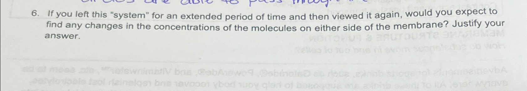 Solved If you left this "system" for an extended period of | Chegg.com