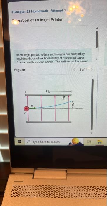 Solved In an inkjet printer, letters and images are created | Chegg.com